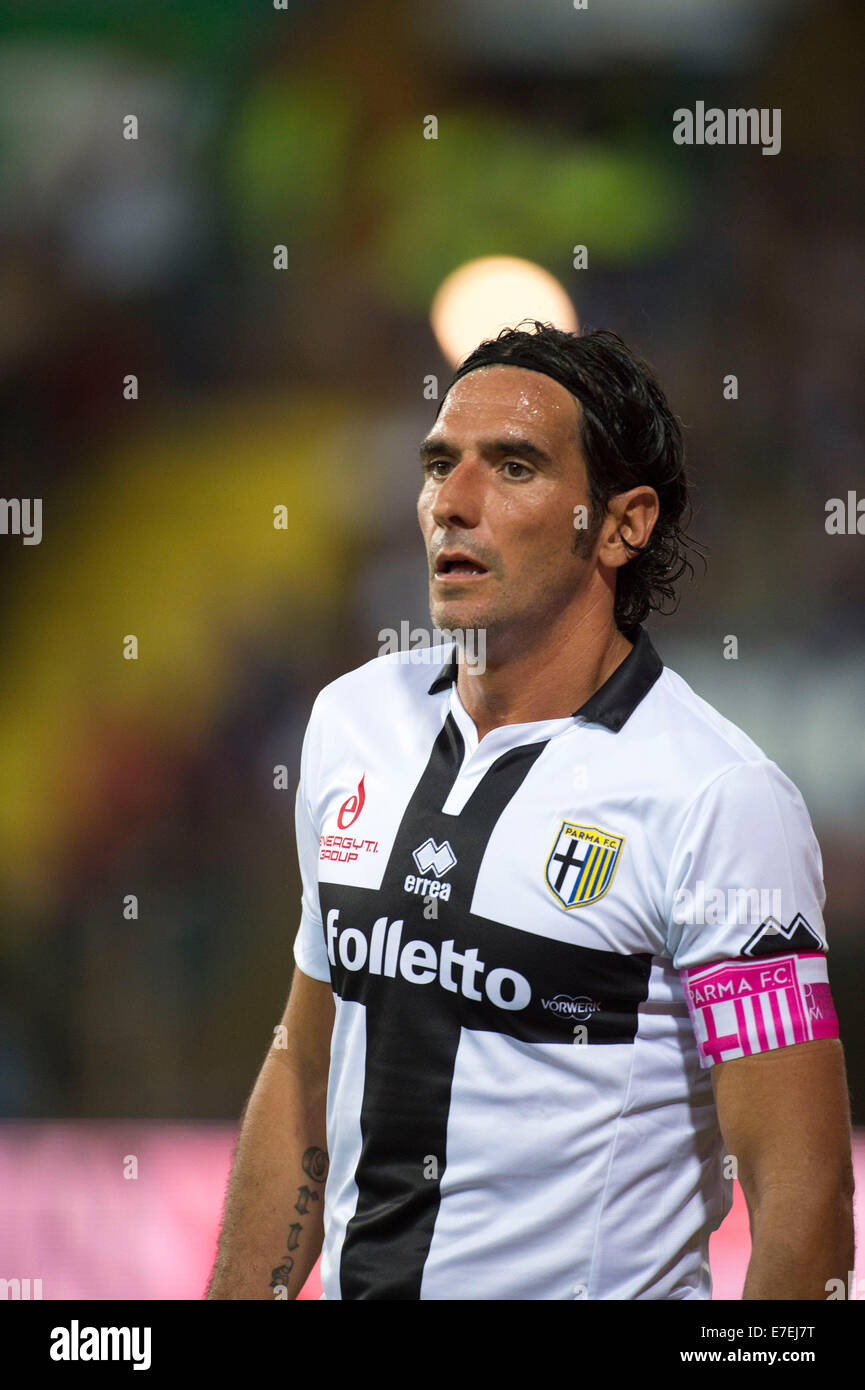 Parma, Italy. 14th Sep, 2014. Alessandro Lucarelli (Parma) Football ...