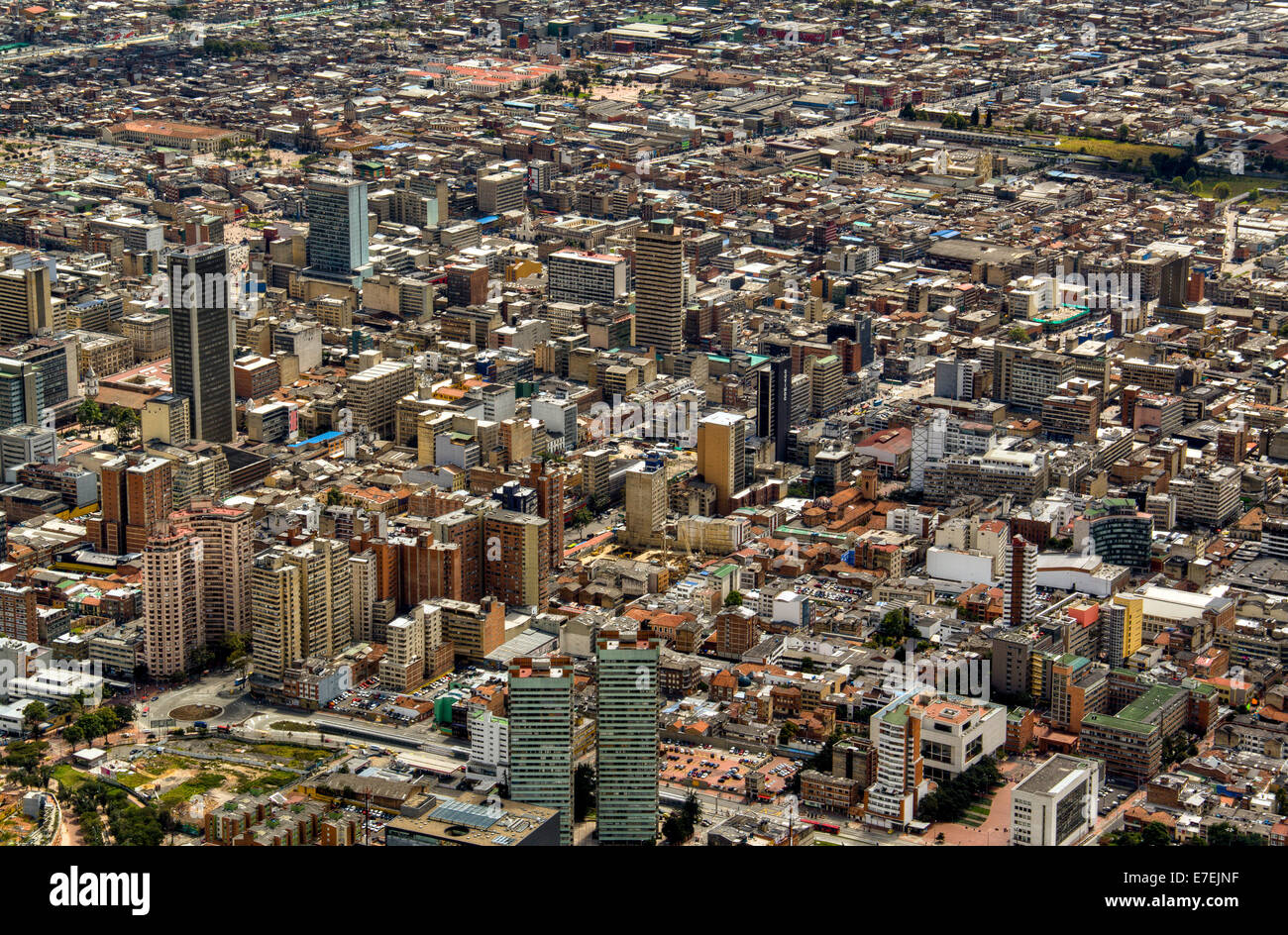 View over bogota hi-res stock photography and images - Alamy