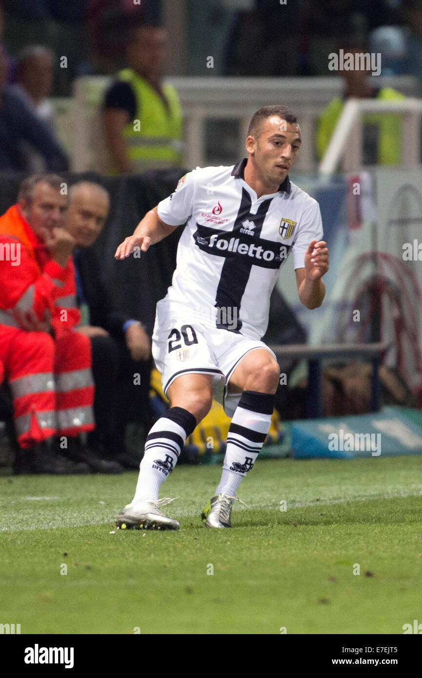 Parma, Italy. 14th Sep, 2014. Soufiane Bidaoui (Parma) Football/Soccer ...