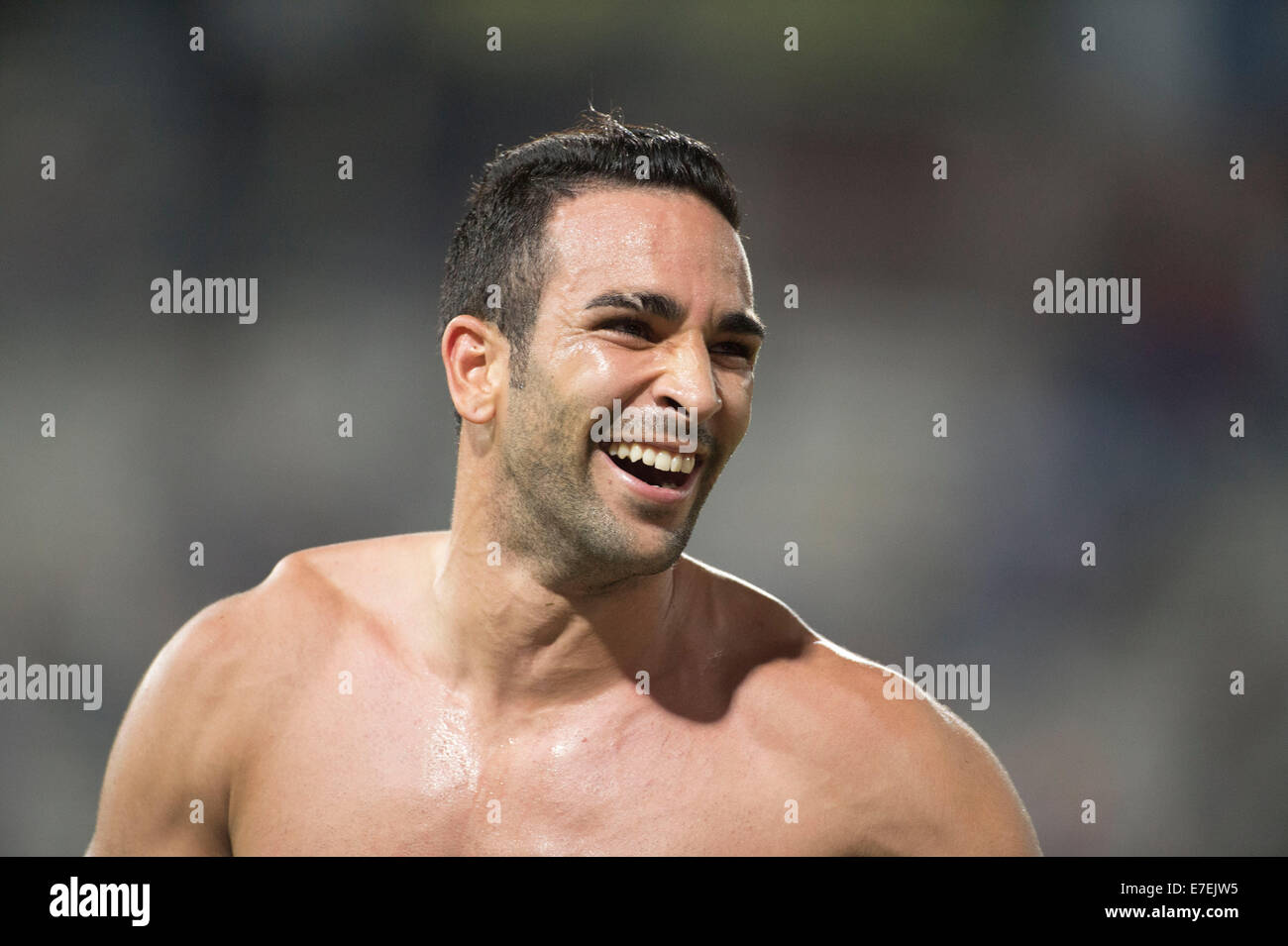 Parma, Italy. 14th Sep, 2014. Adil Rami (Milan) Football/Soccer ...