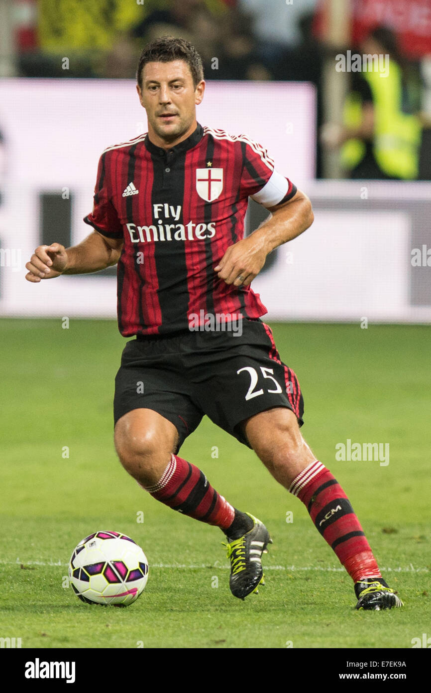 Daniele Bonera (Milan), SEPTEMBER 14, 2014 - Football / Soccer ...