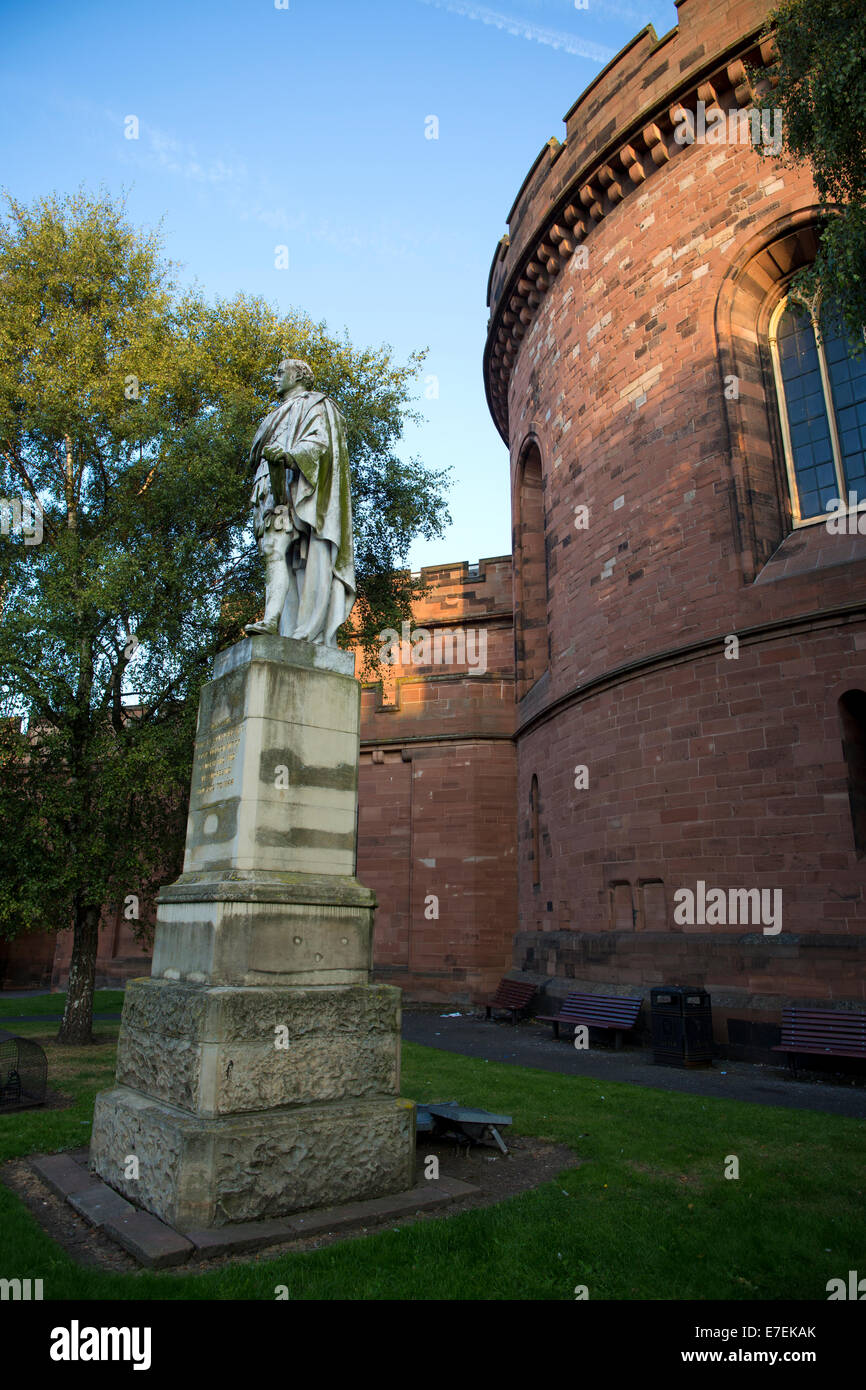 Earl of Lonsdale Statue, East Tower, The Citadel, Carlisle, Cumbria ...
