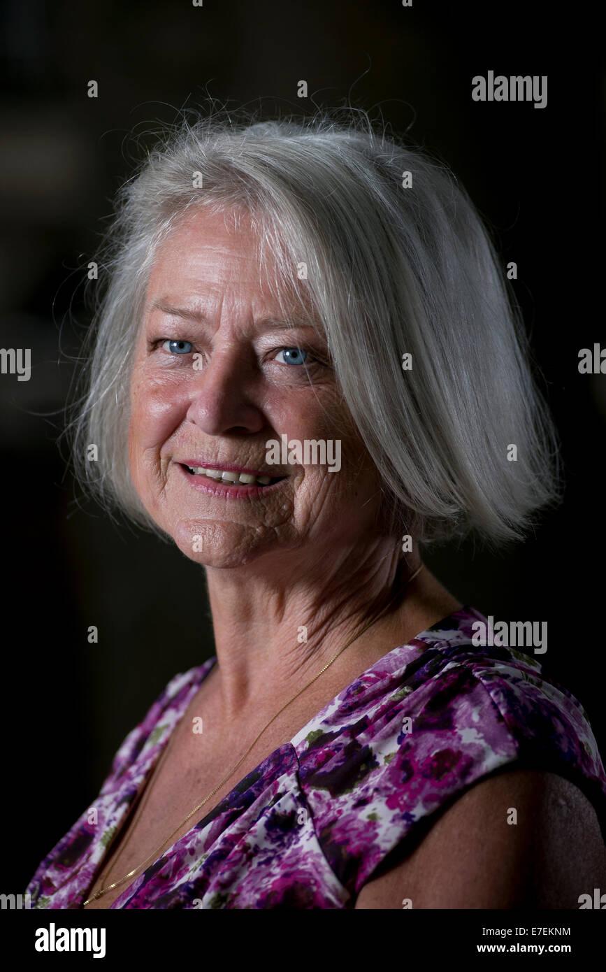 English journalist Kate Adie OBE DL, appears at the Edinburgh ...