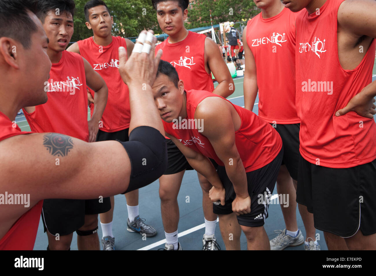 9 Man New York Mini volleyball tournament, Seward Park, New York City ...