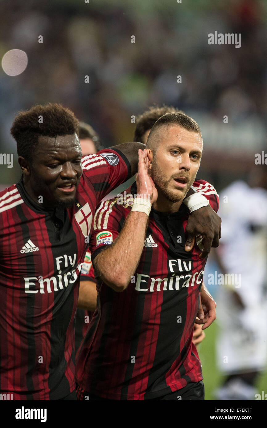 Jeremy Menez (Milan), SEPTEMBER 14, 2014 - Football / Soccer : Jeremy ...