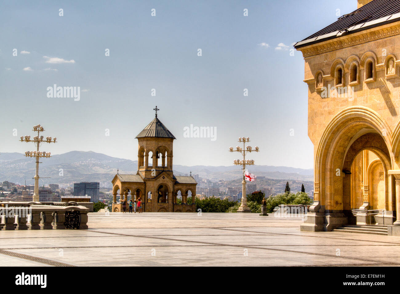 Chapel by the Cathedral of Tbilisi Stock Photo - Alamy
