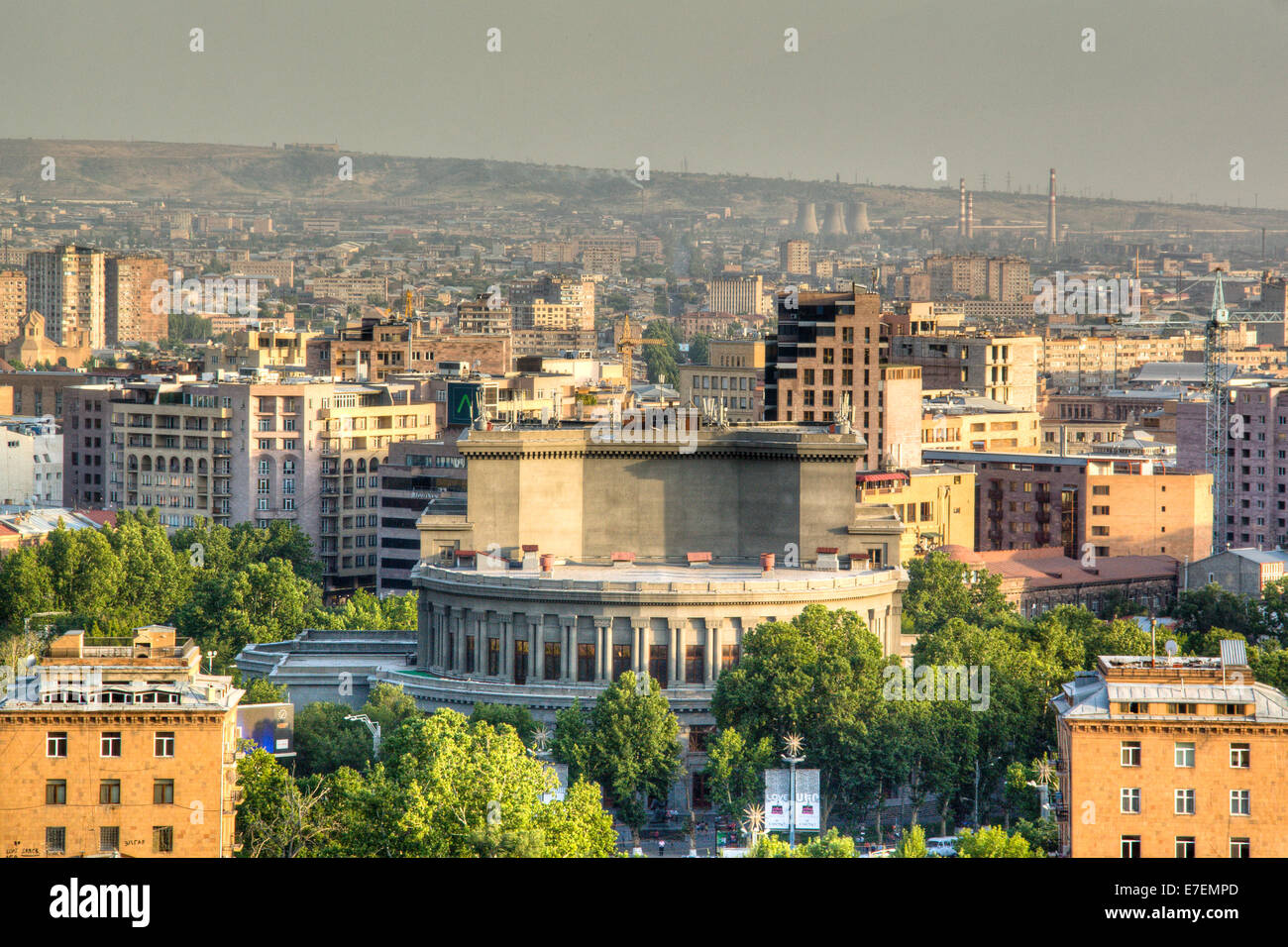View over yerevan hi-res stock photography and images - Alamy