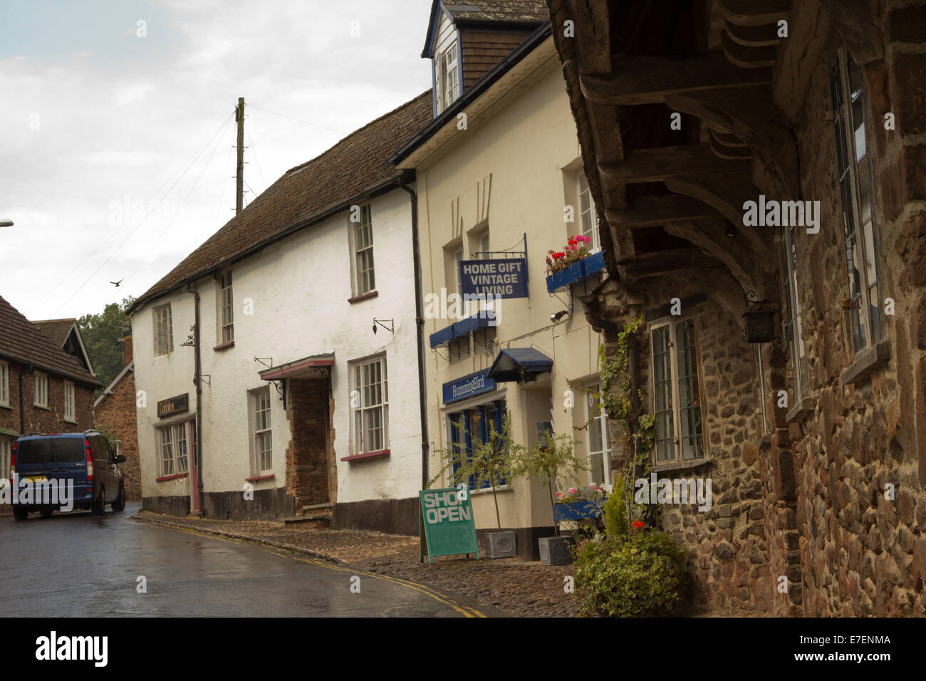 Dunster village hi-res stock photography and images - Alamy