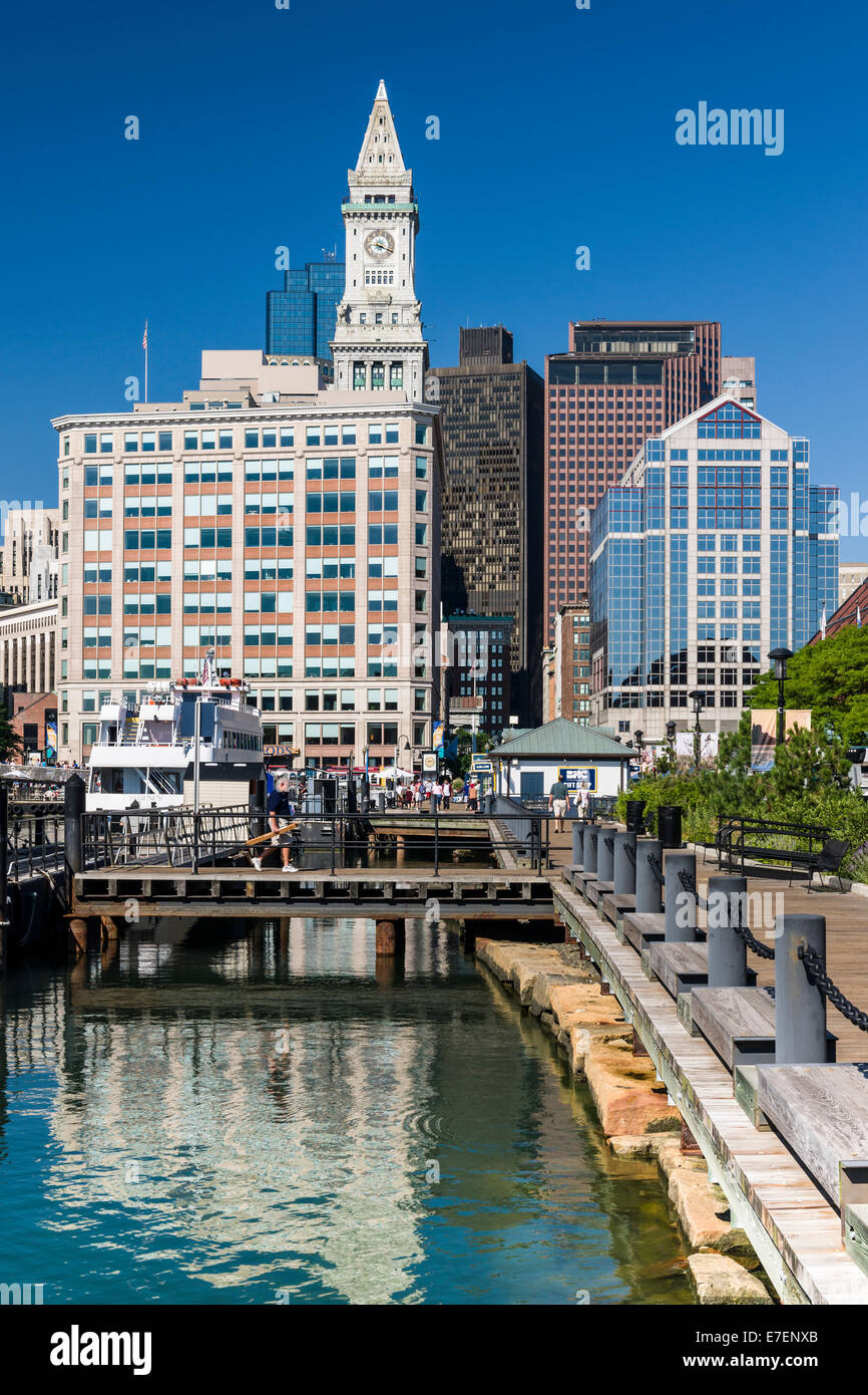 The Harbour, Boston Massachusetts - USA Stock Photo - Alamy