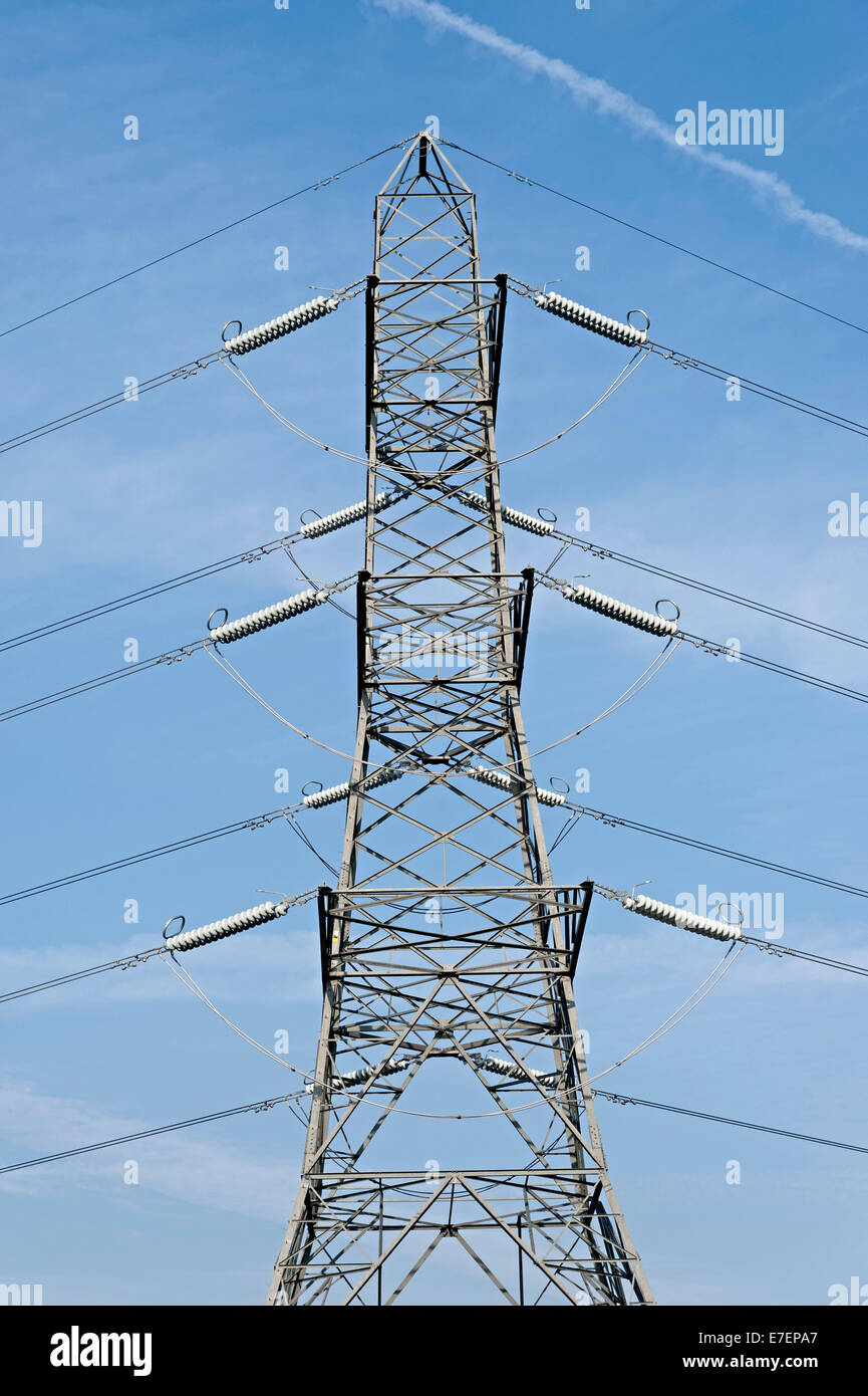 electric pylons in the black country in oldbury Stock Photo - Alamy