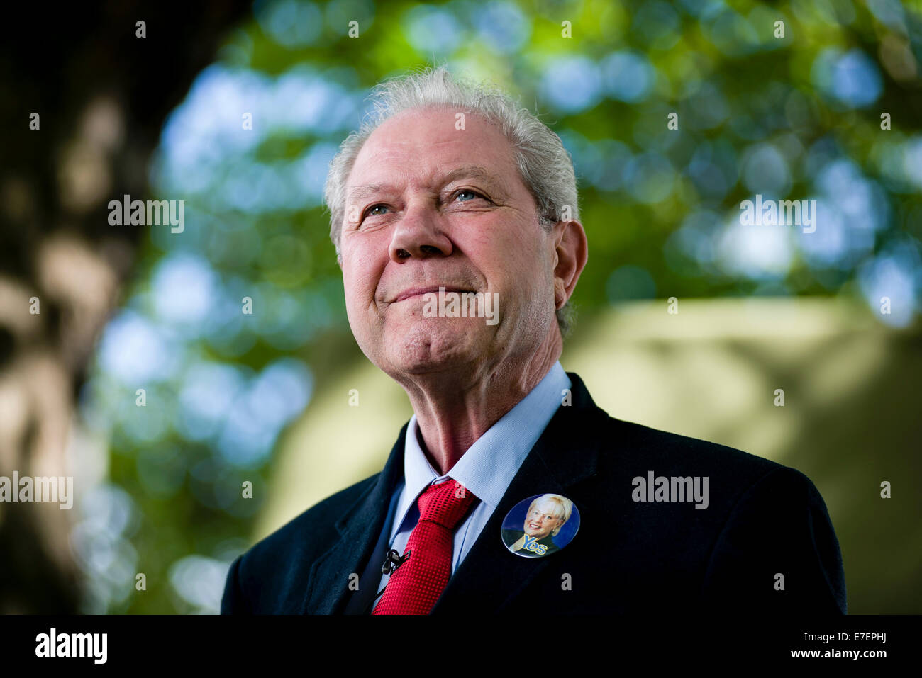 Scottish Politician and Former SNP deputy leader Jim Sillars appears at ...