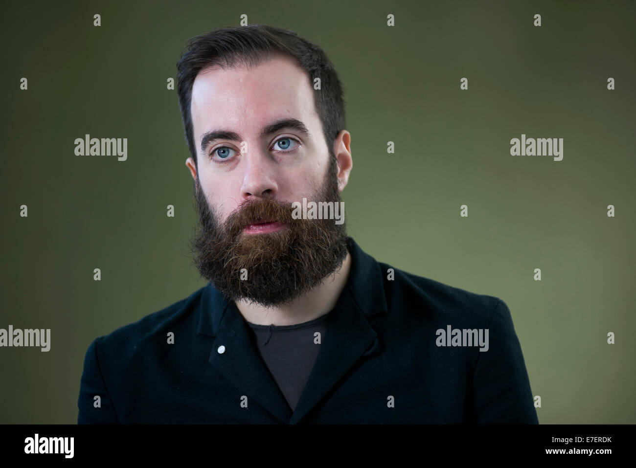 British novelist and journalist Ned Beauman appears at the Edinburgh ...