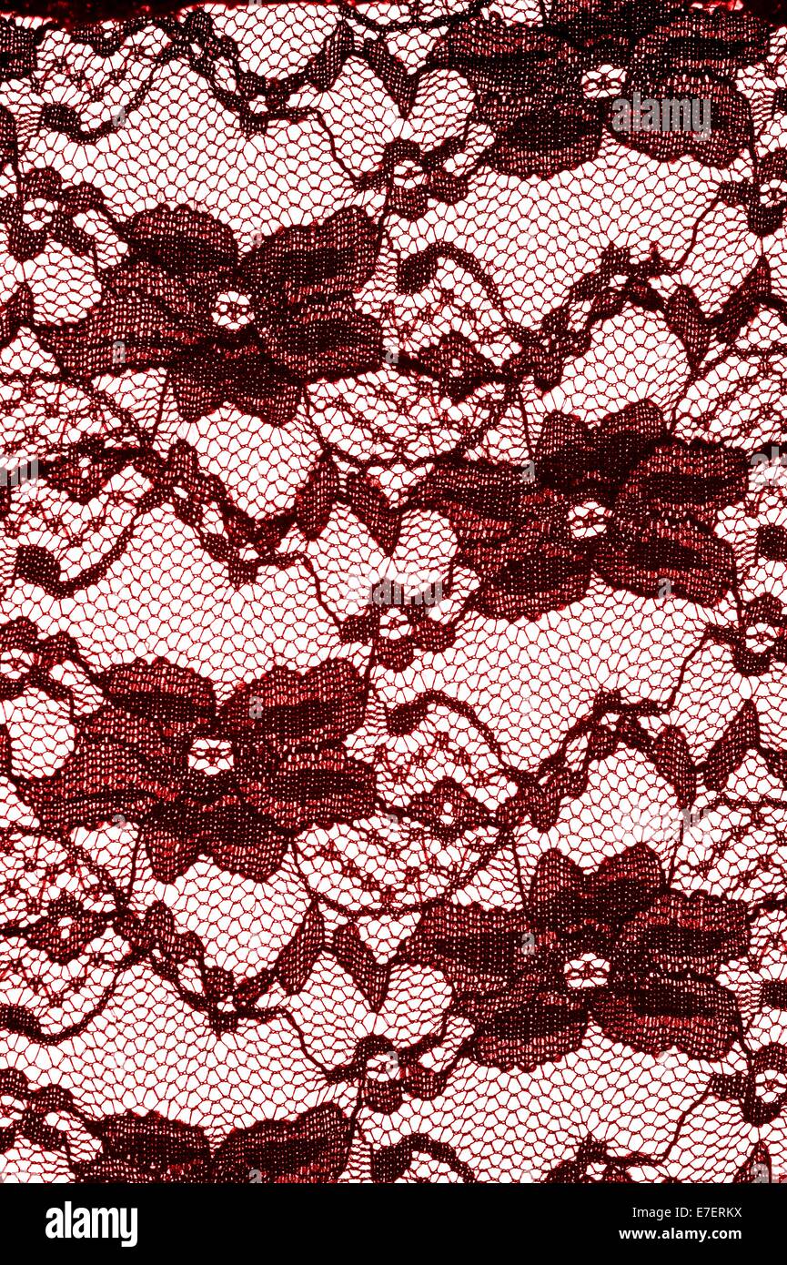 A close up shot of lace fabric Stock Photo - Alamy