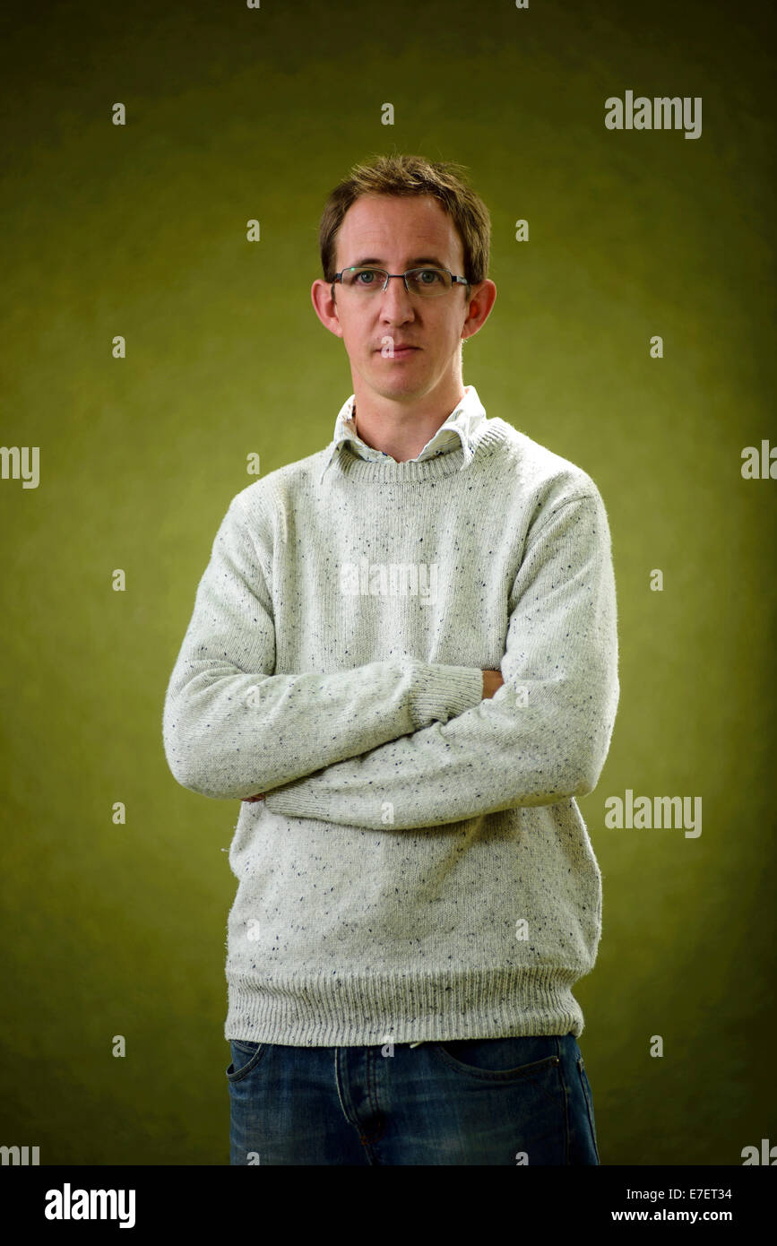 Award winning British novelist Nathan Filer appears at the Edinburgh ...