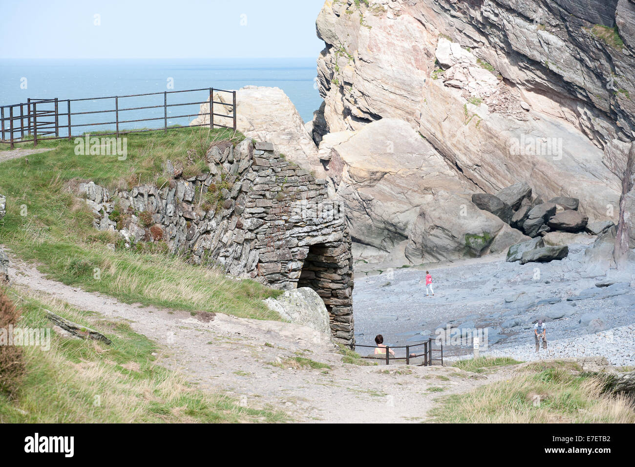 Heddon's Mouth Bay North Devon Stock Photo - Alamy