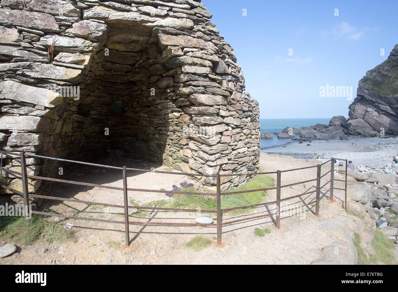Heddon's Mouth Bay North Devon Stock Photo - Alamy