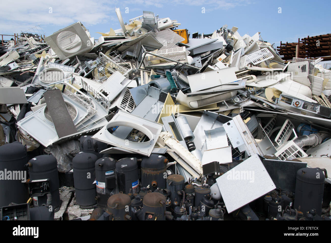 materials collection center Stock Photo - Alamy