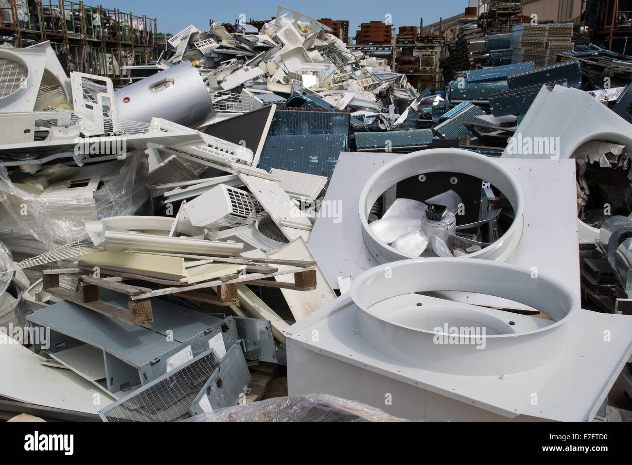 materials collection center Stock Photo - Alamy