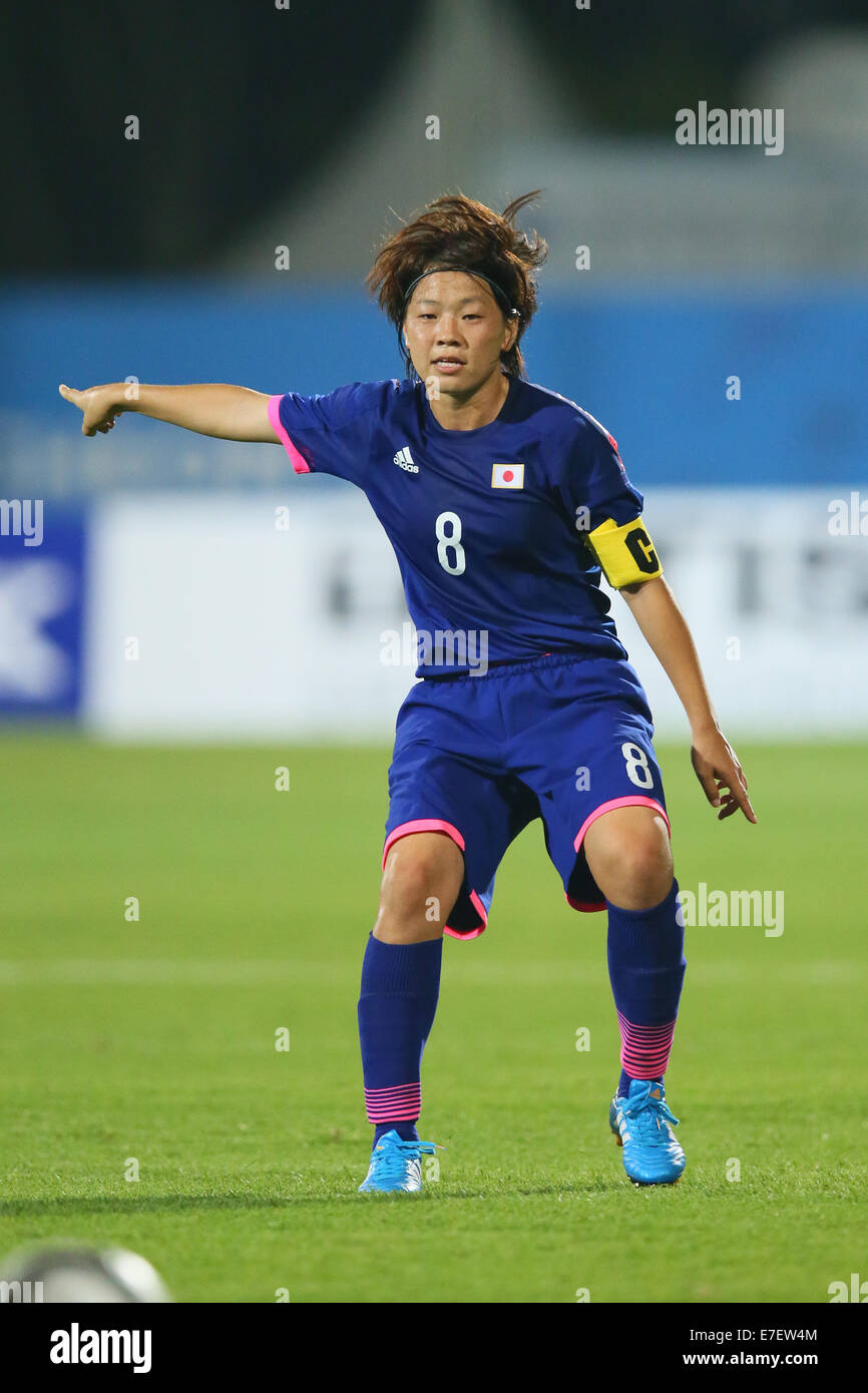 Incheon, South Korea. 15th Sep, 2014. Aya Miyama (JPN) Football/Soccer ...