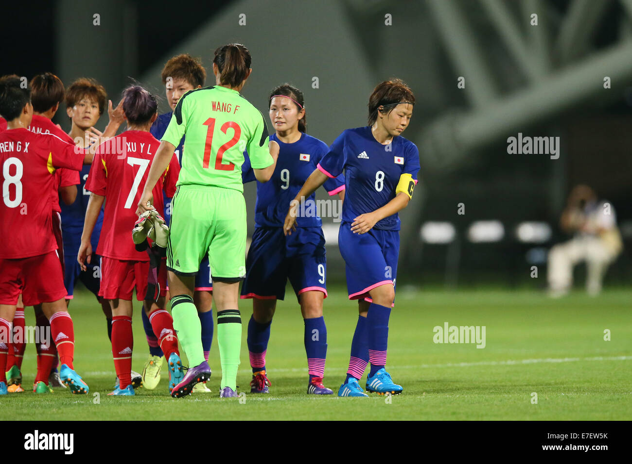 Incheon, South Korea. 15th Sep, 2014. Aya Miyama (JPN) Football/Soccer ...