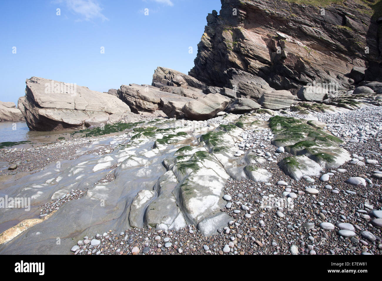 Heddon's Mouth Bay North Devon Stock Photo - Alamy