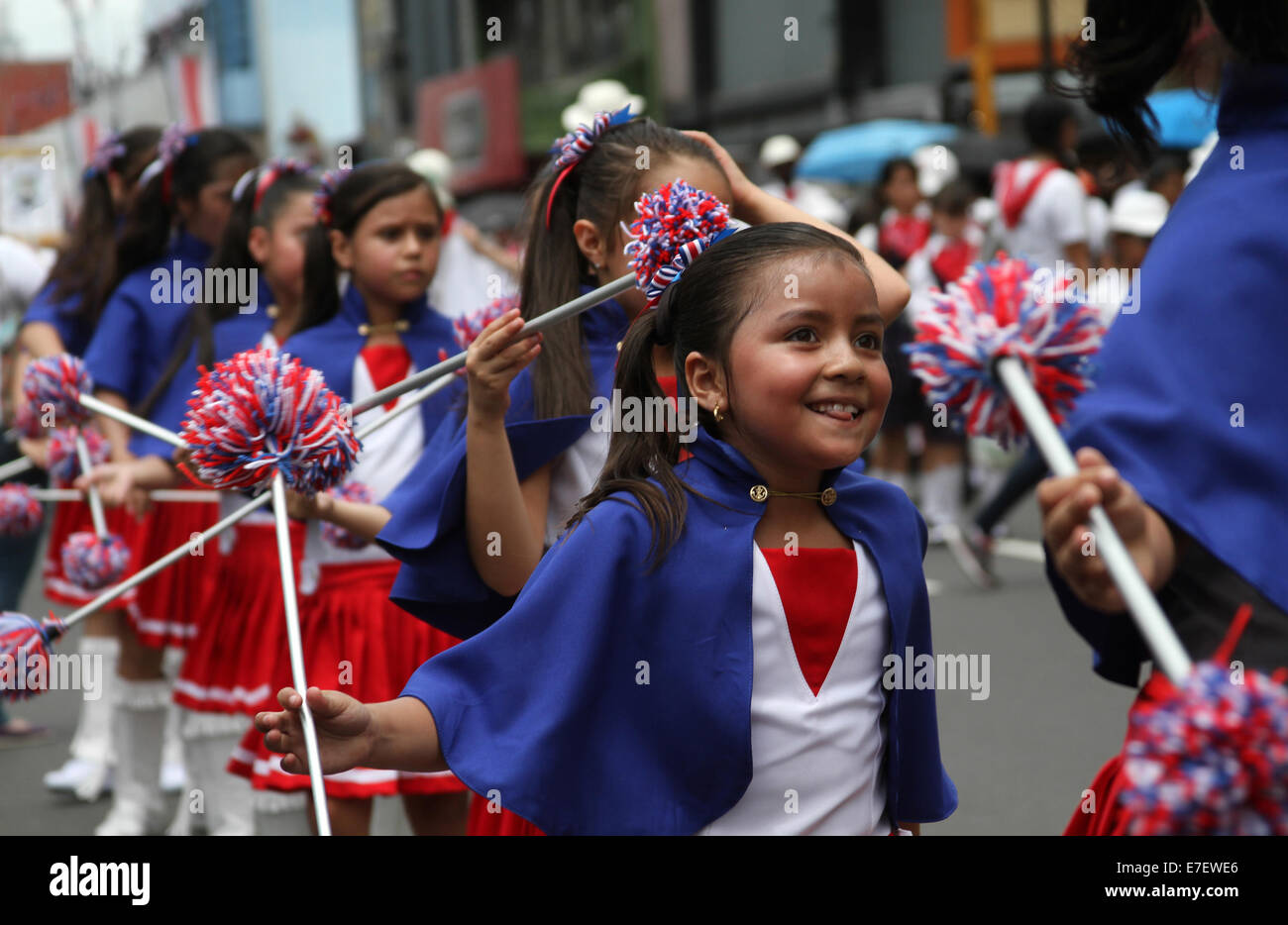 Costa rica independence day parade hi-res stock photography and images ...