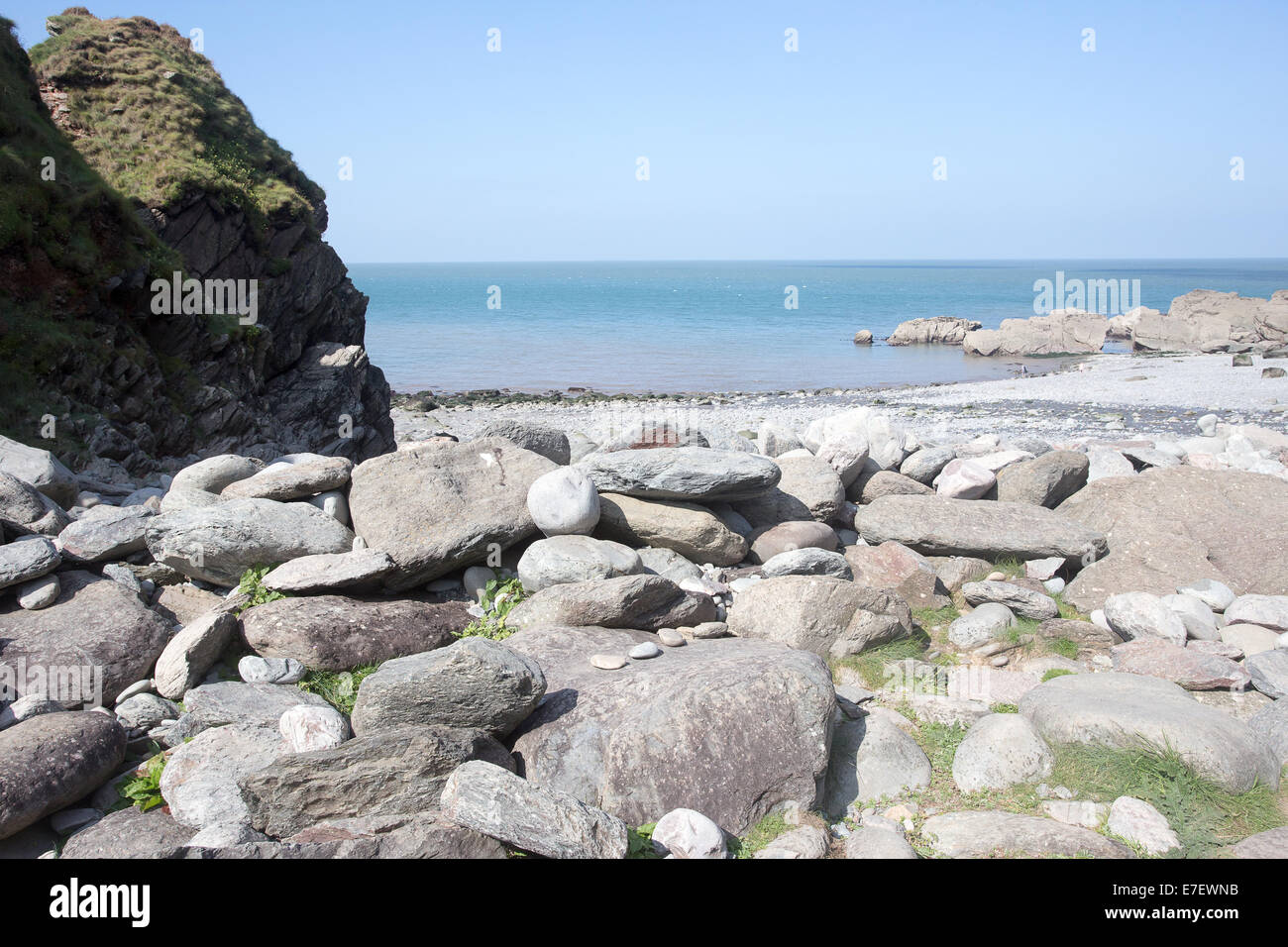Heddon's Mouth Bay North Devon Stock Photo - Alamy