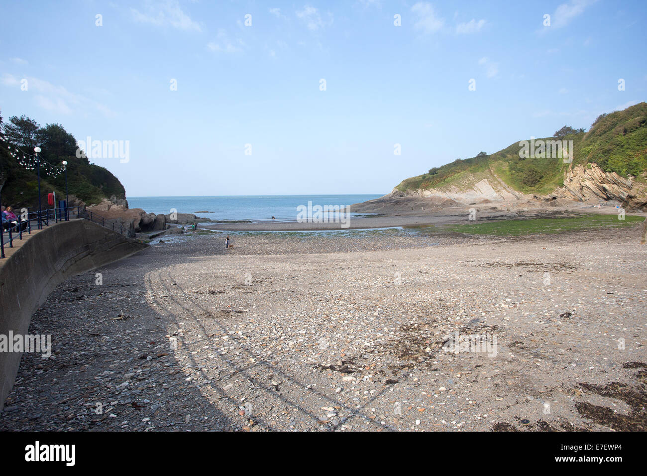 beach Hele Bay Ilfracombe North Devon Stock Photo - Alamy