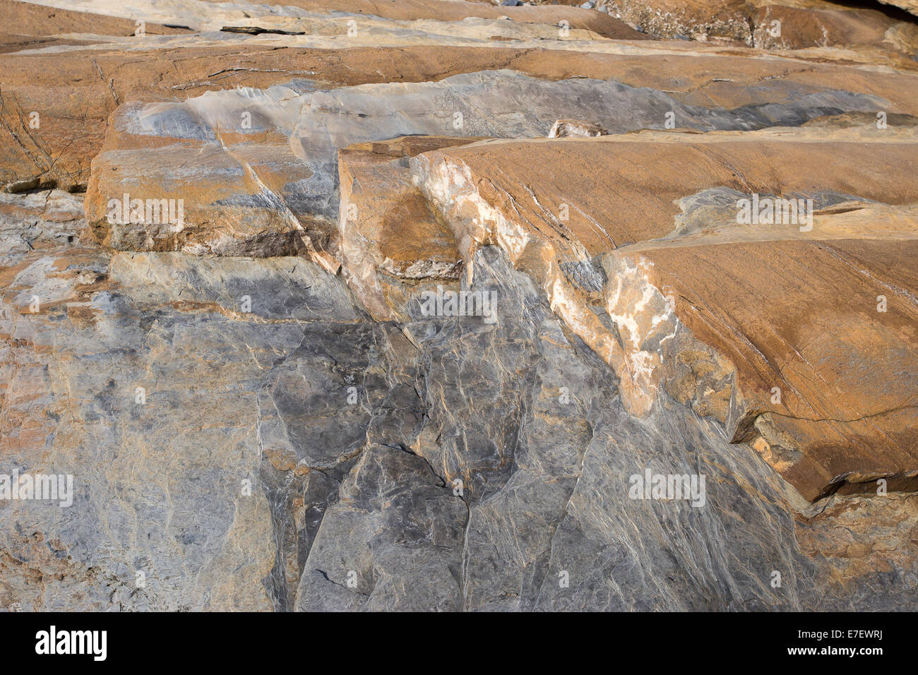 beach Hele Bay Ilfracombe North Devon Stock Photo - Alamy