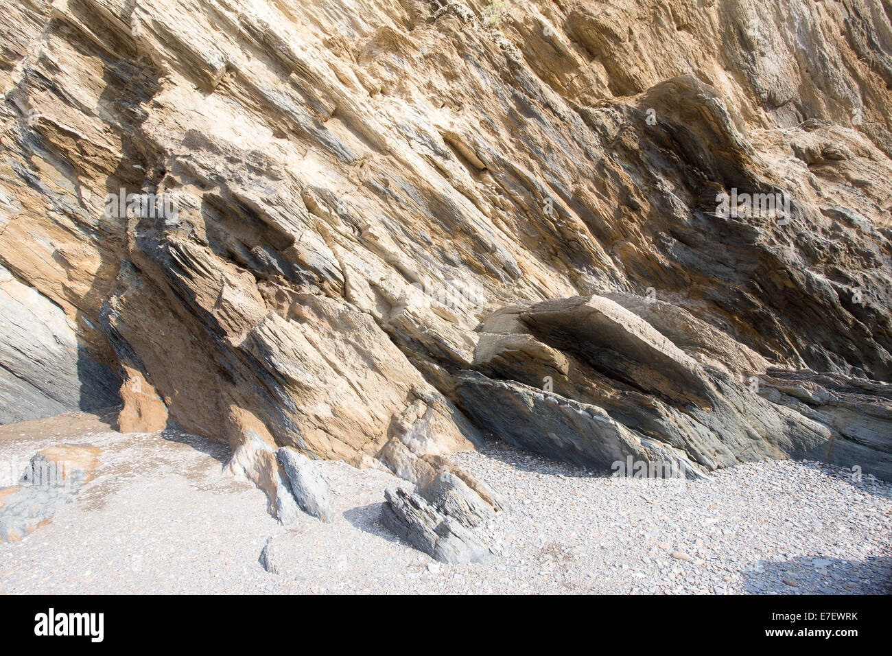 beach Hele Bay Ilfracombe North Devon Stock Photo - Alamy