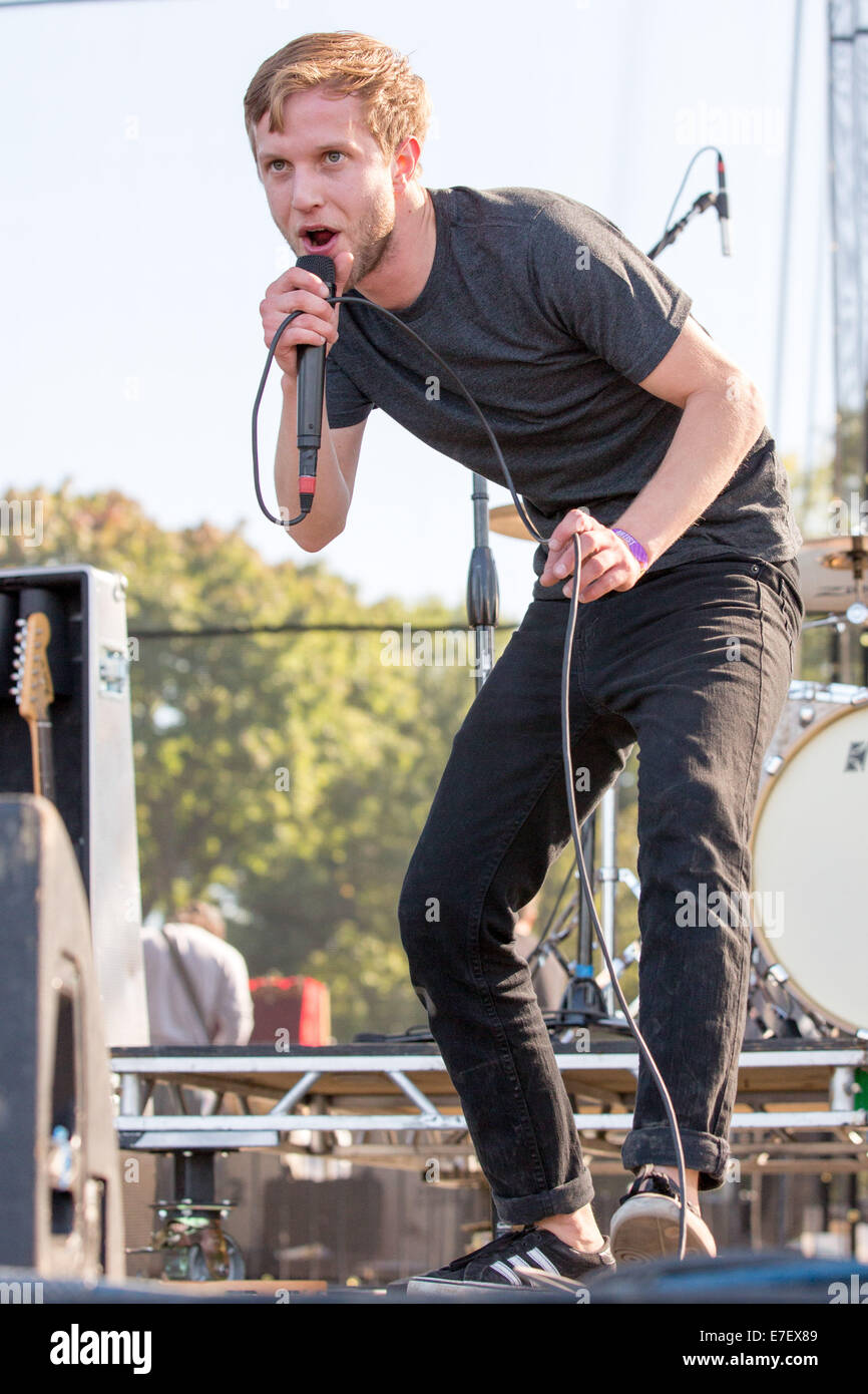 Chicago, Illinois, USA. 14th Sep, 2014. Singer JORDAN DREYER of the ...