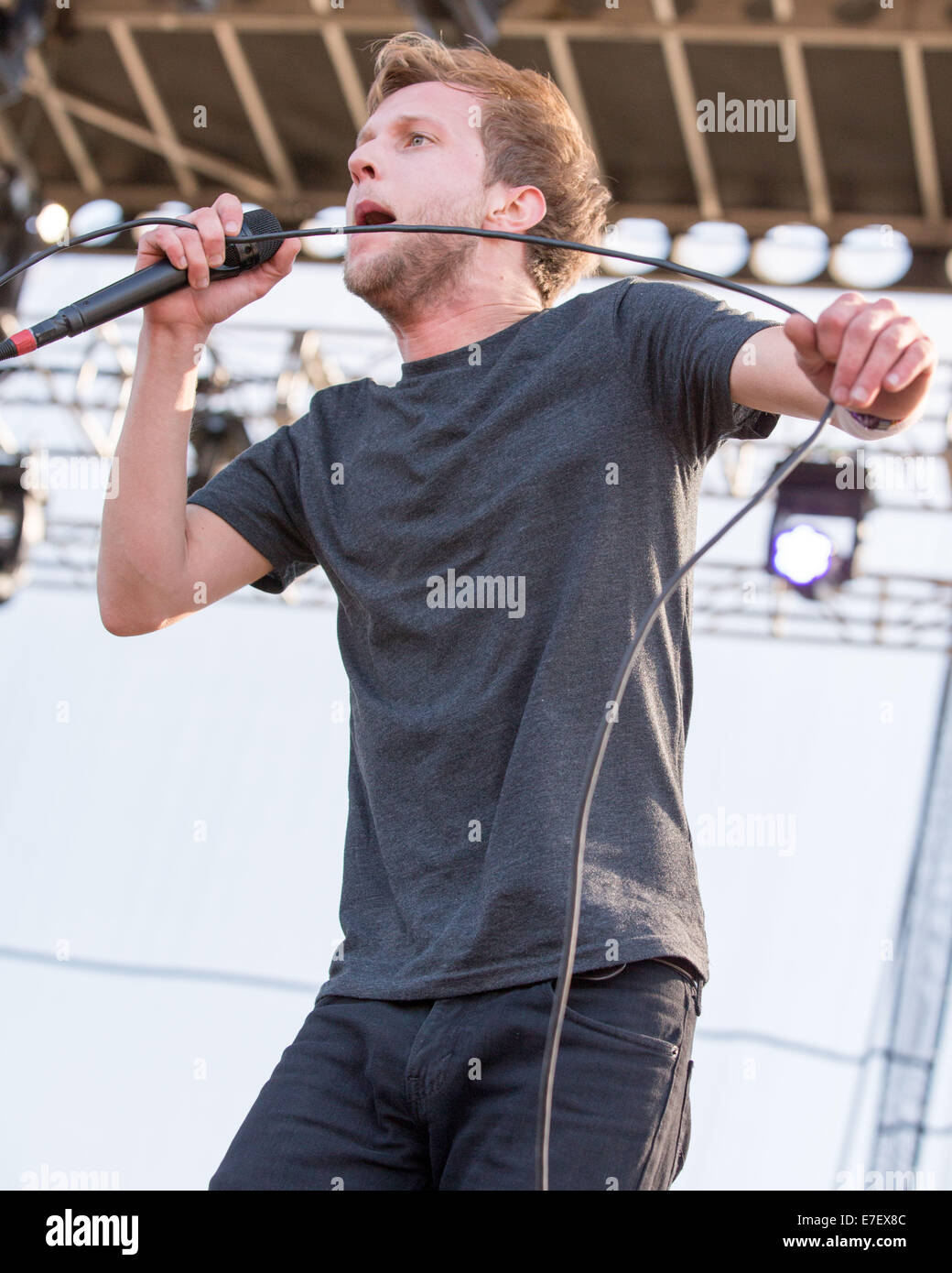 Chicago, Illinois, USA. 14th Sep, 2014. Singer JORDAN DREYER of the ...