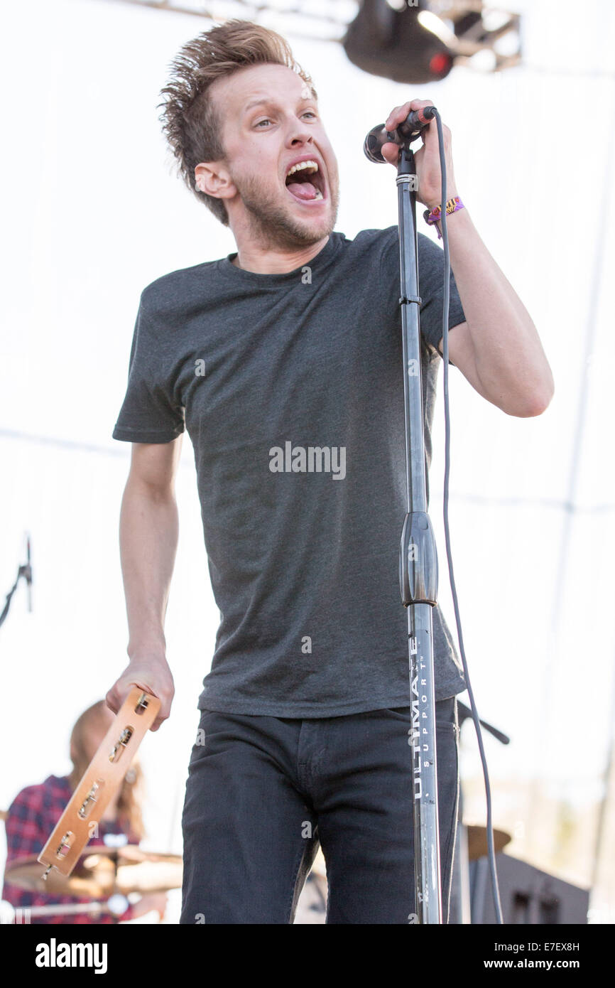 Chicago, Illinois, USA. 14th Sep, 2014. Singer JORDAN DREYER of the ...