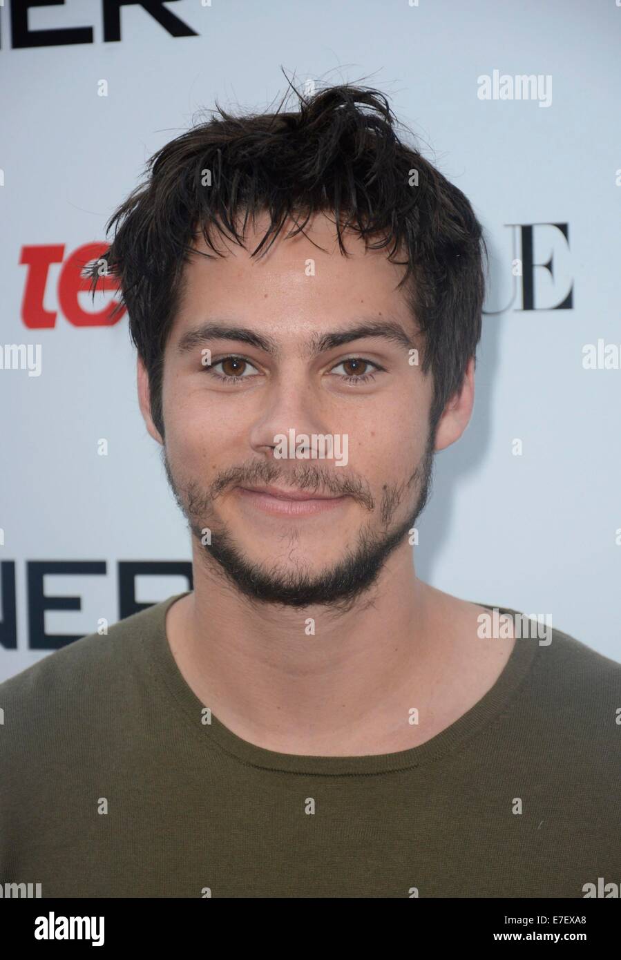 New York, NY, USA. 15th Sep, 2014. Dylan O'Brien at arrivals for THE ...
