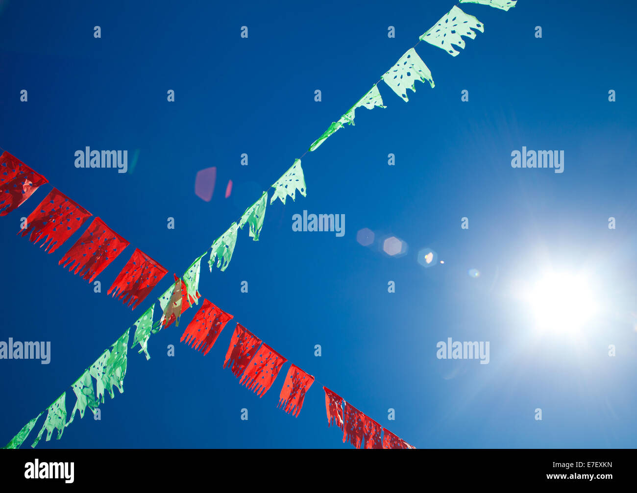 Fiesta bunting hi-res stock photography and images - Alamy