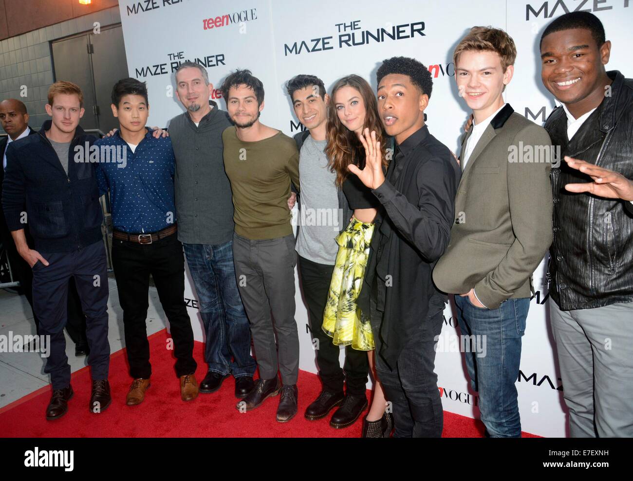 New York, NY, USA. 15th Sep, 2014. Chris Sheffield, Ki Hong Lee, James ...
