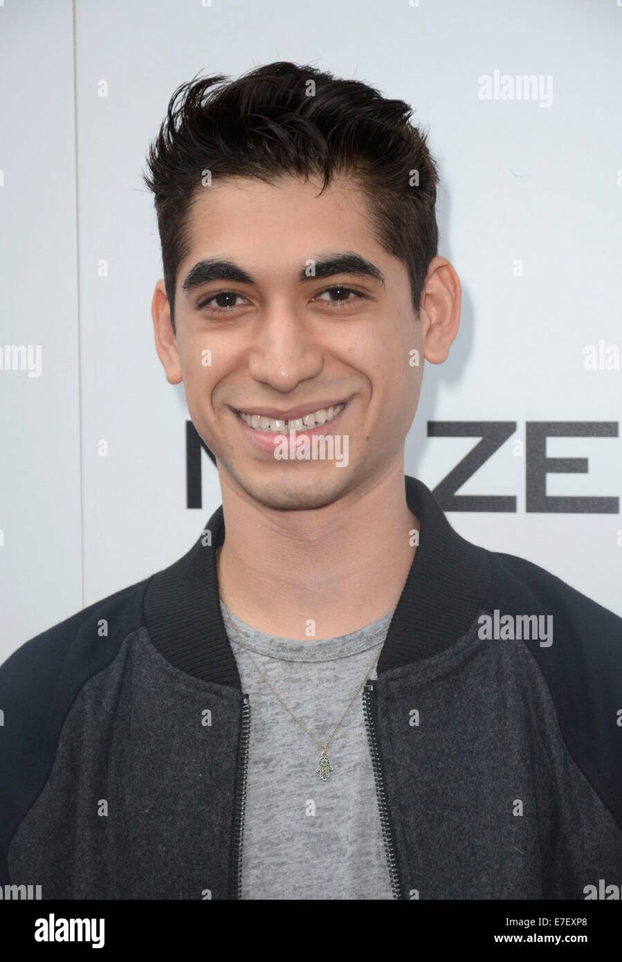 New York, NY, USA. 15th Sep, 2014. Alexander Flores at arrivals for THE ...