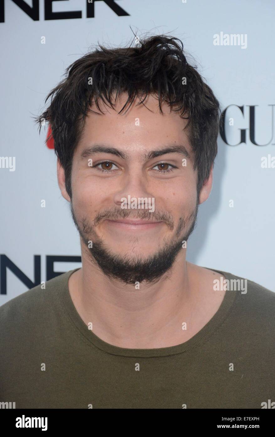 New York, NY, USA. 15th Sep, 2014. Dylan O'Brien at arrivals for THE ...