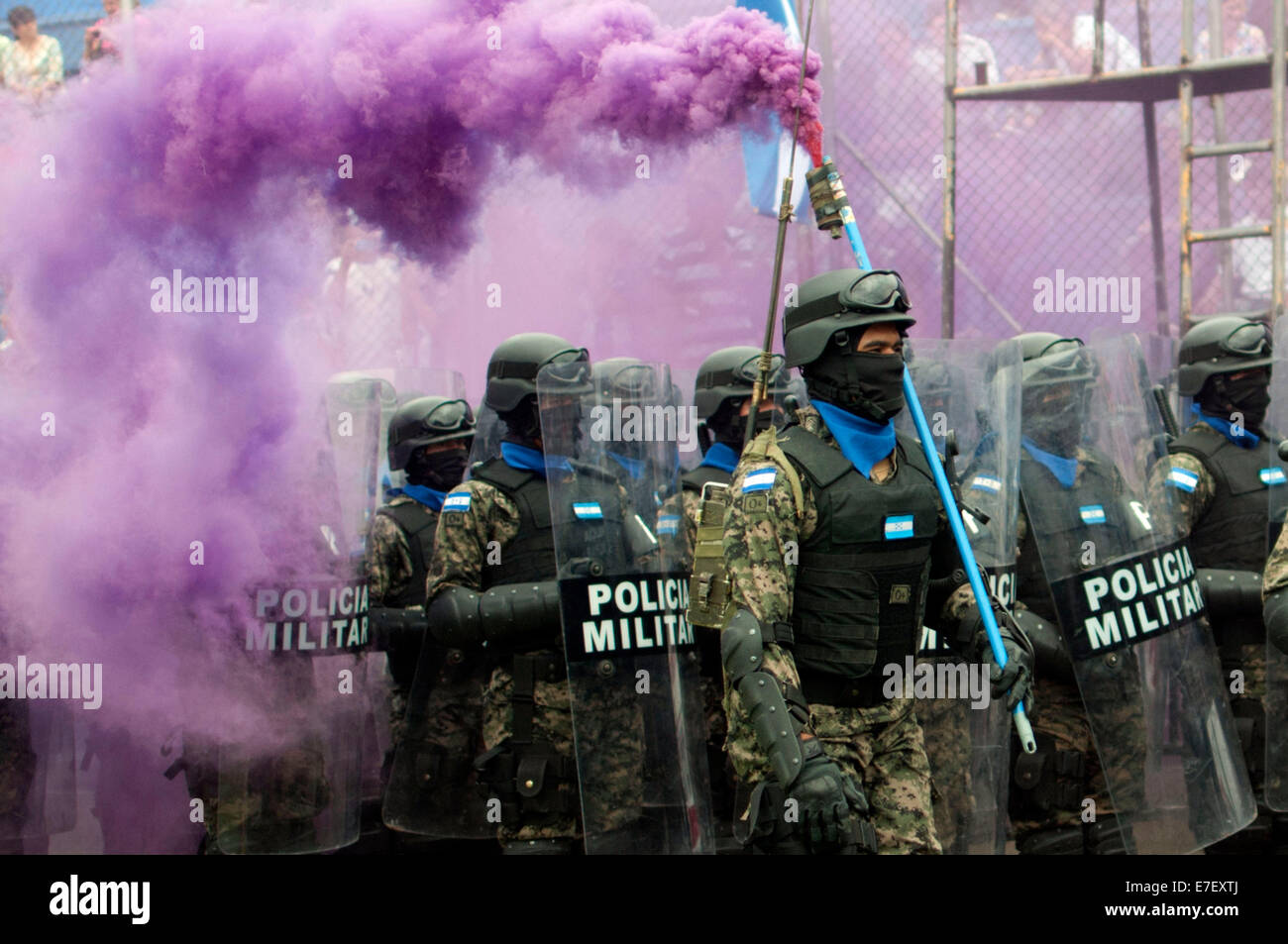 Honduras national police hi-res stock photography and images - Alamy