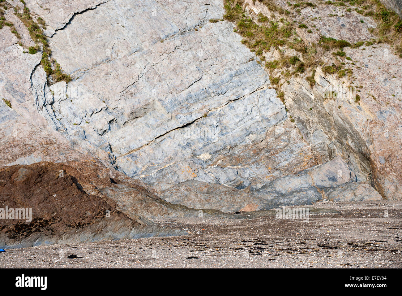 beach Hele Bay Ilfracombe North Devon Stock Photo - Alamy