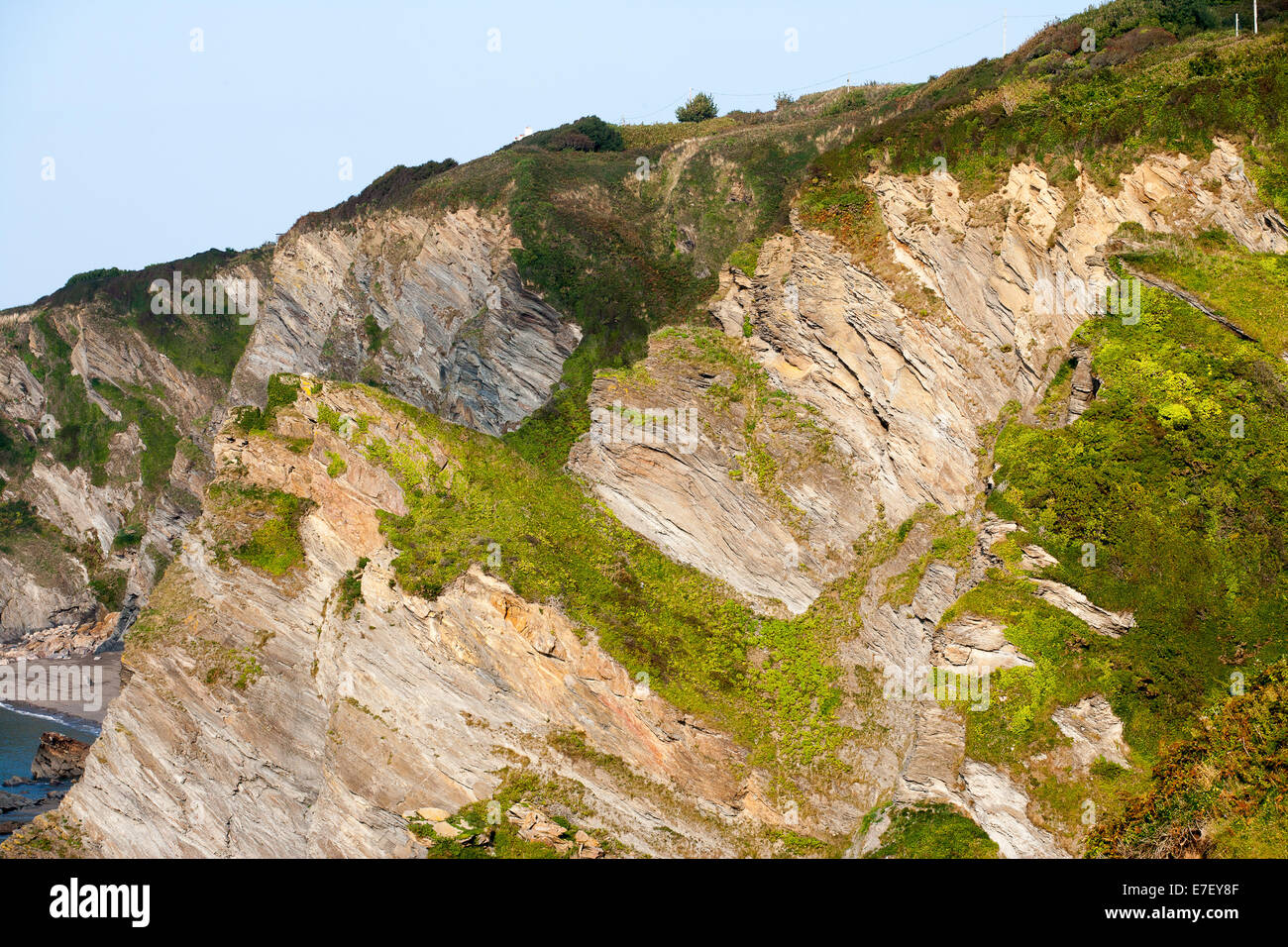 beach Hele Bay Ilfracombe North Devon Stock Photo - Alamy