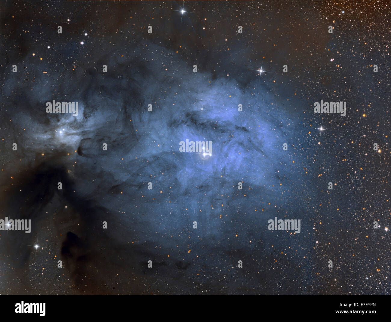IC 4603 is a blue reflection nebula in Ophiuchius Stock Photo - Alamy