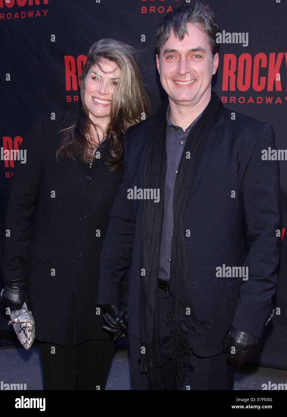 Opening Night of Broadway's Rocky at the Winter Garden Theatre ...