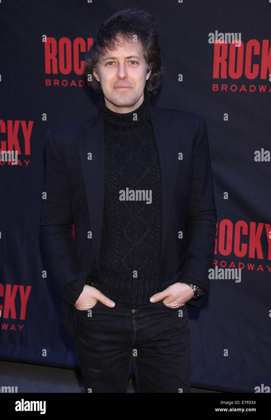 Opening Night of Broadway's Rocky at the Winter Garden Theatre ...