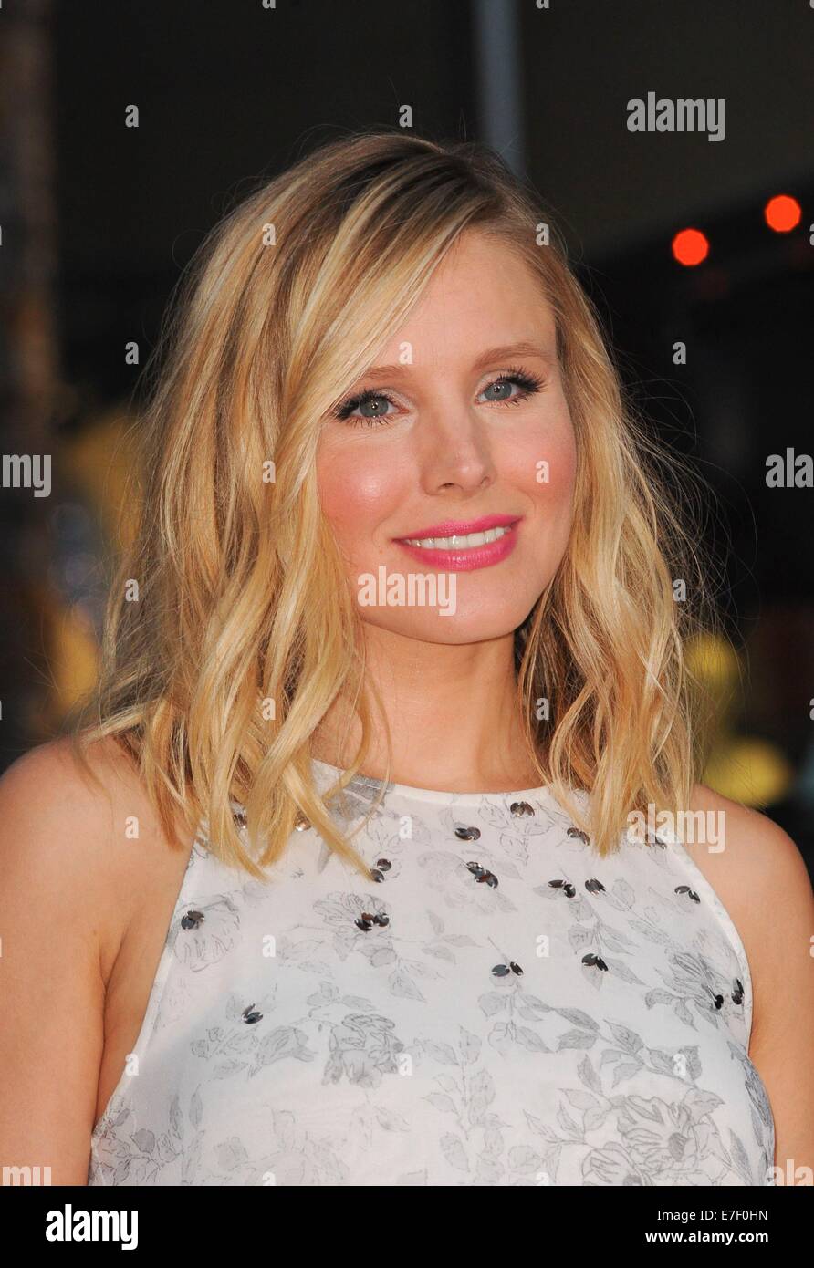Los Angeles, CA, USA. 15th Sep, 2014. Kristen Bell at arrivals for THIS ...