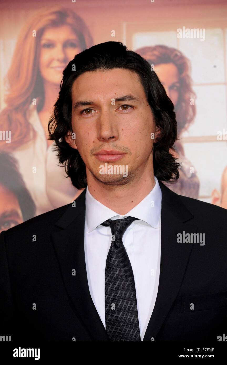 Los Angeles, CA, USA. 15th Sep, 2014. Adam Driver at arrivals for THIS ...