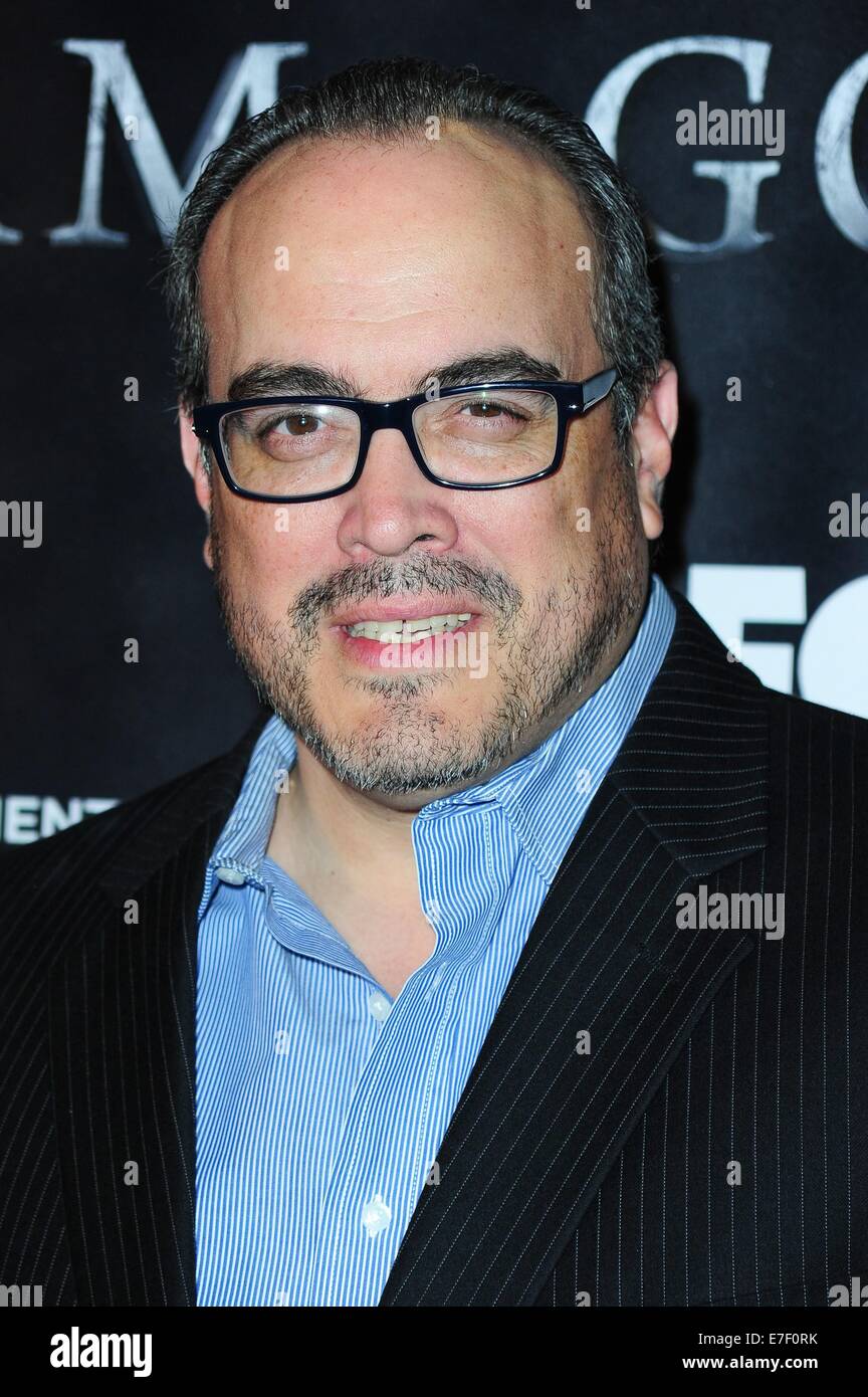New York, NY, USA. 15th Sep, 2014. David Zayas at arrivals for GOTHAM ...