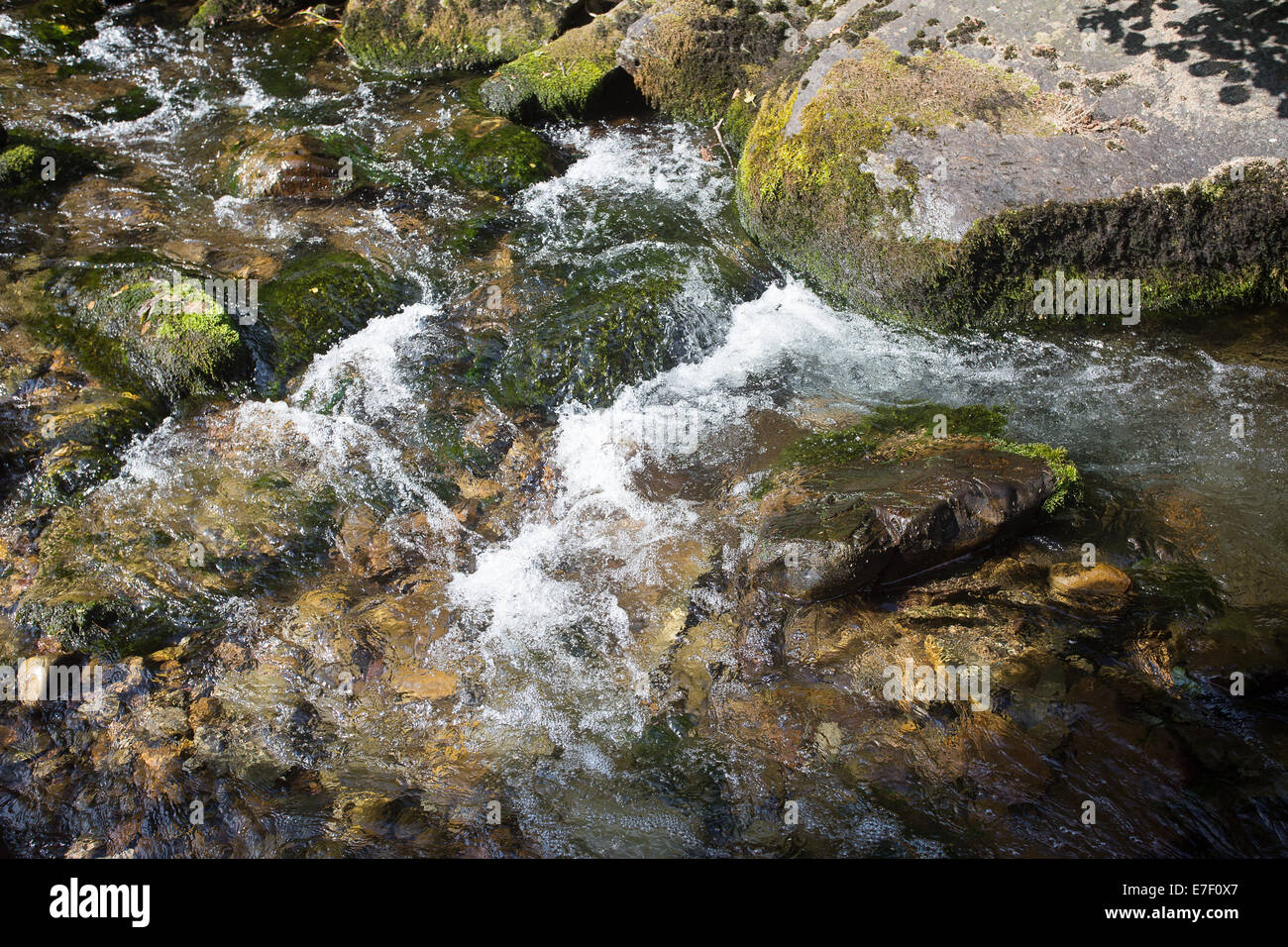 River Heddon Valley Exmoor Devon Stock Photo - Alamy