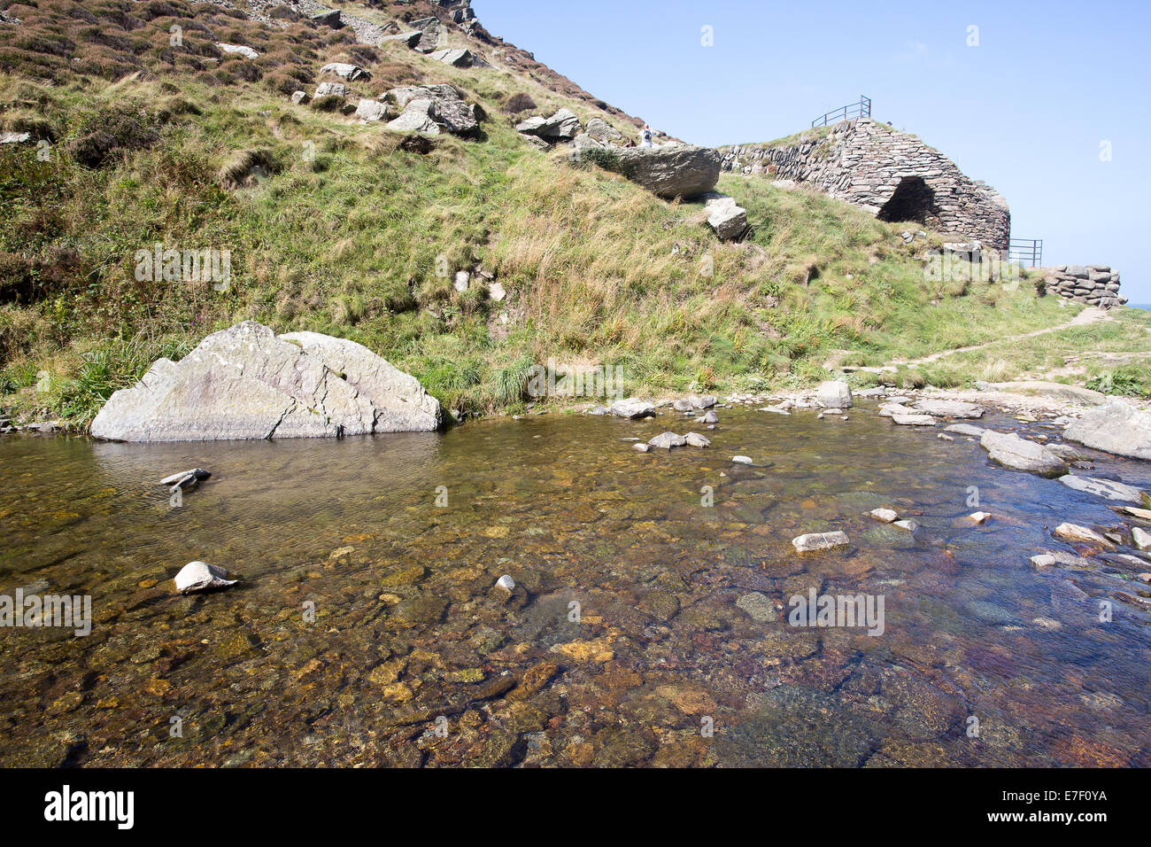 River Heddon Valley Exmoor Devon Stock Photo - Alamy