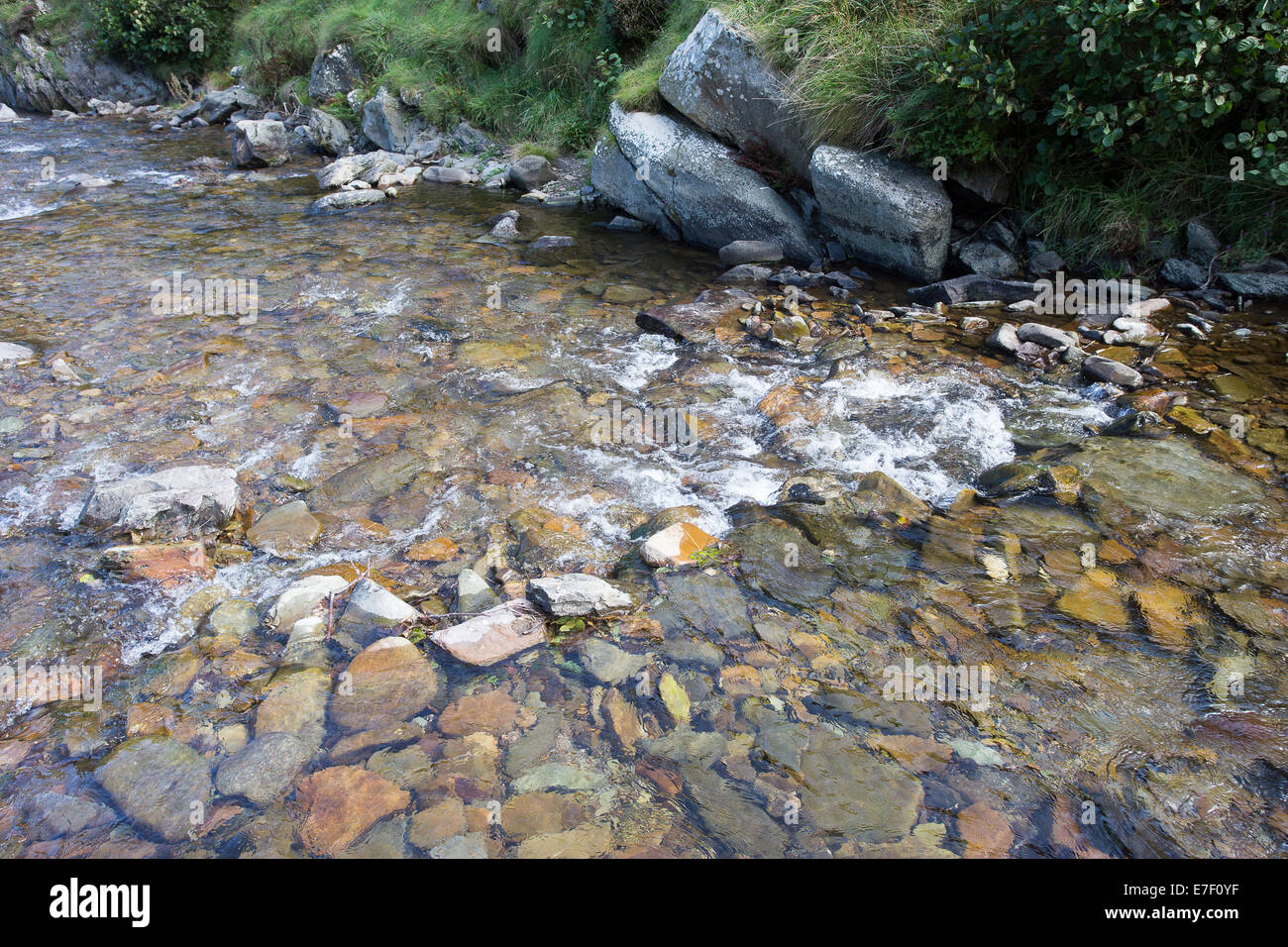 River Heddon Valley Exmoor Devon Stock Photo - Alamy